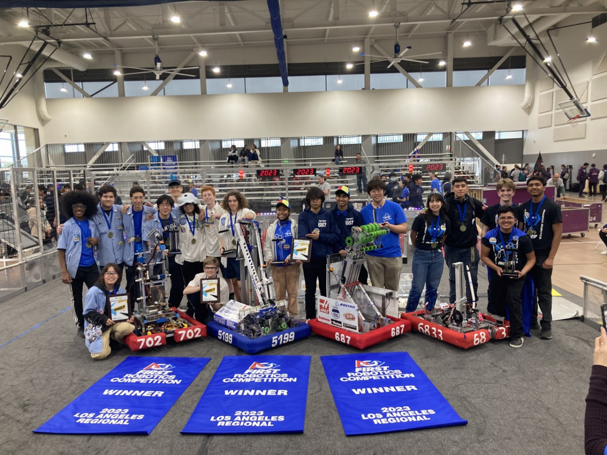 CCHS Robotics Team 702 WINS LOS ANGELES REGIONAL!!!!! – CCHS Robotics Club